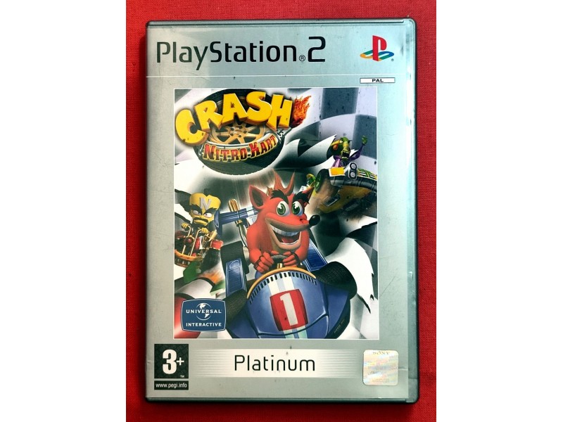 Crash Bandicoot Nitro Kart UK / PS2 Originalna Igra