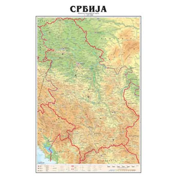 SRBIJA – BIG – geografska