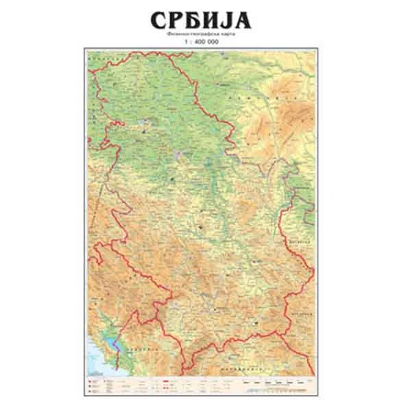 SRBIJA – geografska