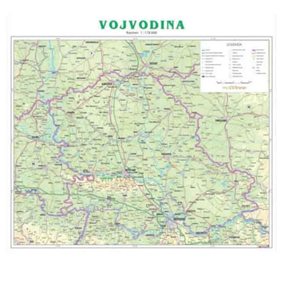 VOJVODINA – geografska