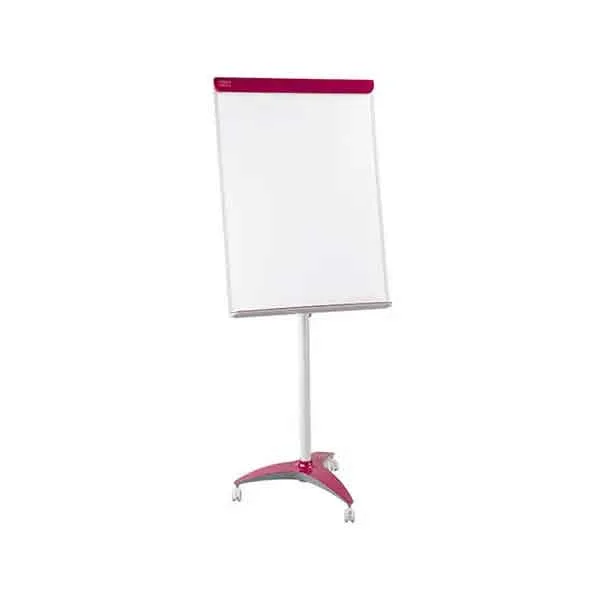 Tabla flipchart 2×3 TF17 red Mobilechart, mobilna 70×100