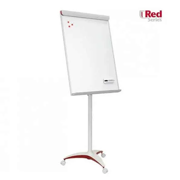 Tabla flipchart 2×3 TF17 red Mobilechart, mobilna 70×100