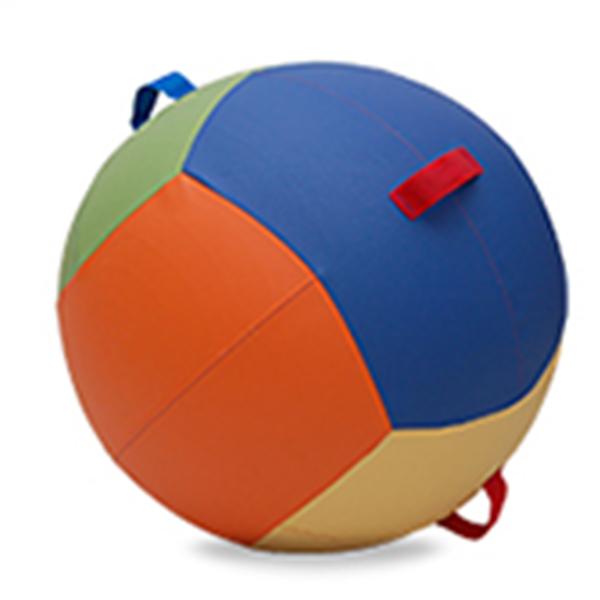 Pilates lopte presvučene Eko kožom (fi 55cm pilates lopta sa ručkom+eko koža)