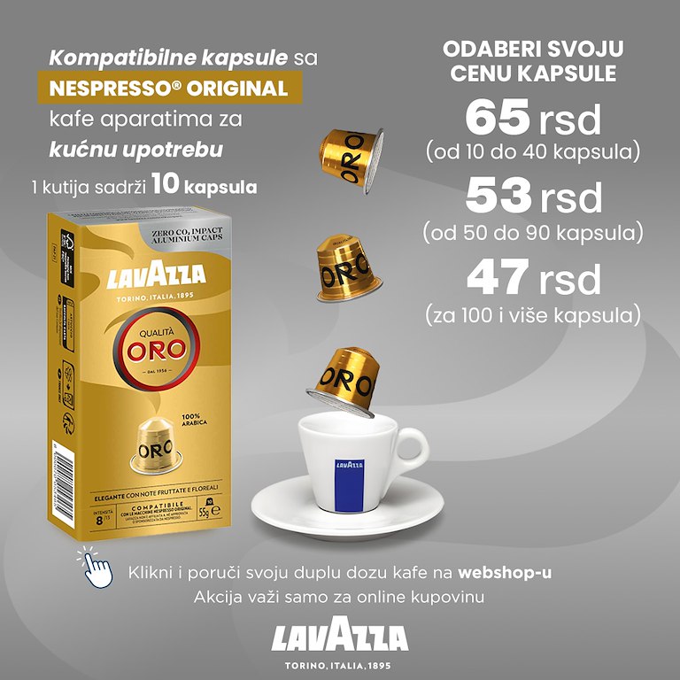 Lavazza ALU Nespresso® kompatibilne ORO