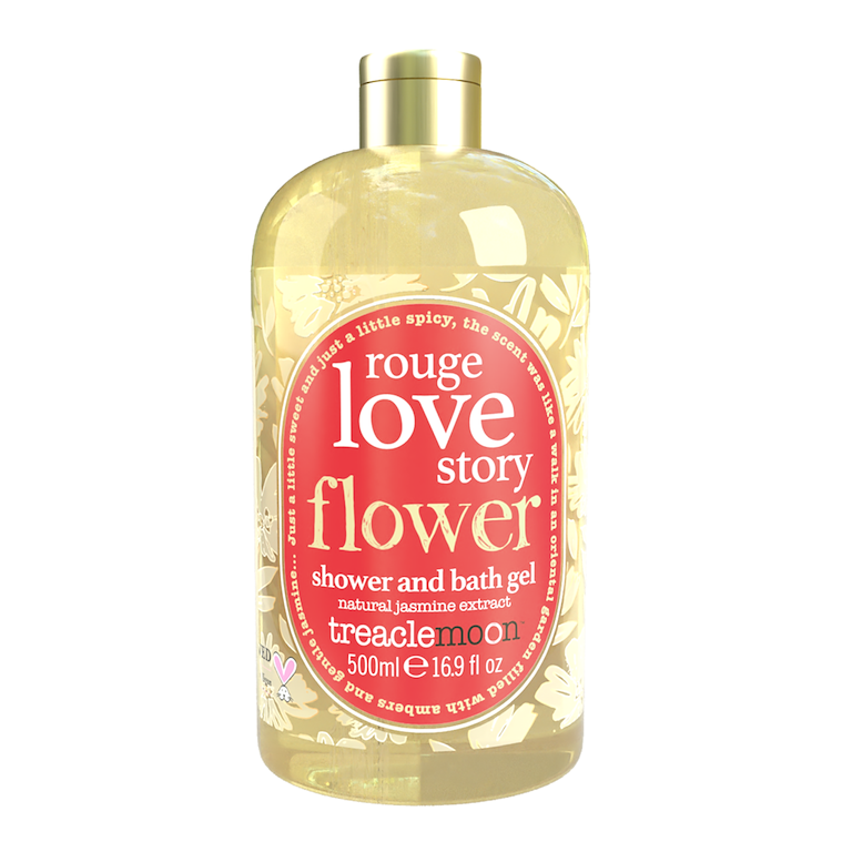 Treaclemoon rouge love story gel za tuširanje i kupanje, 500ml