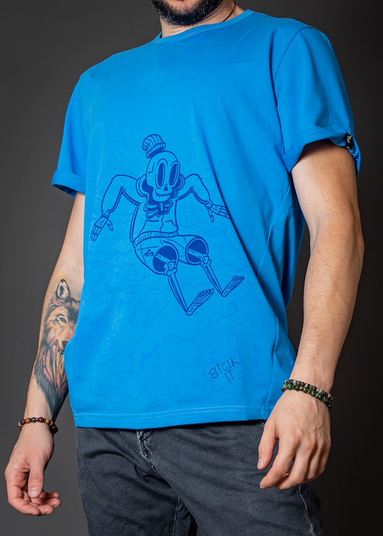 Stick It Blue T-Shirt