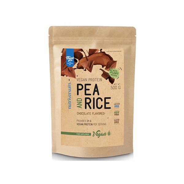 Nutriversum Vegan Protein Pea And Rice – 500 g