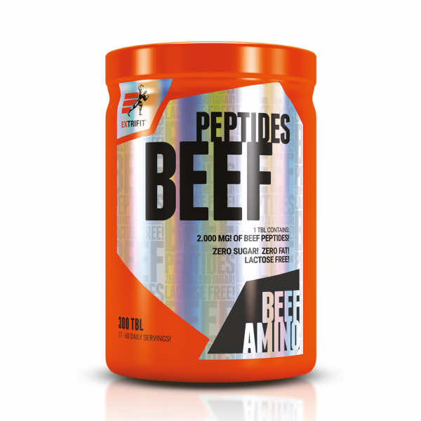 Extrifit Beef Amino Peptides, 300tab