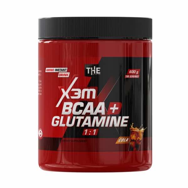 The Nutrition X3M BCAA + Glutamine – 600 grama