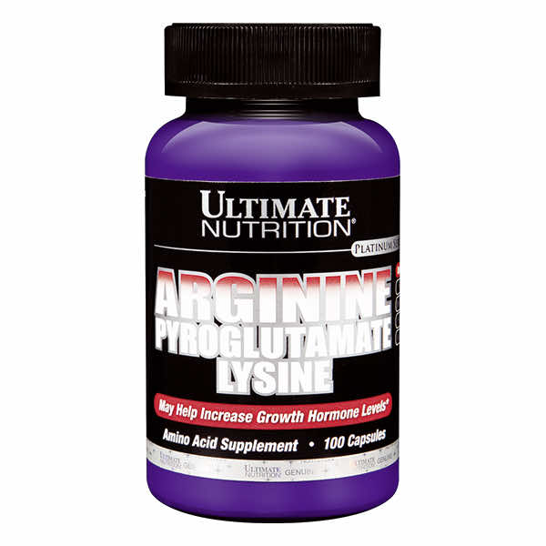 Ultimate Nutrition Arginine Pyroglutamate Lysine, 100kap