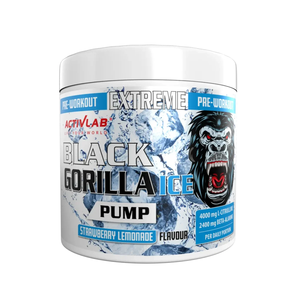 BLACK GORILLA ICE PUMP PREWORKOUT (300g)