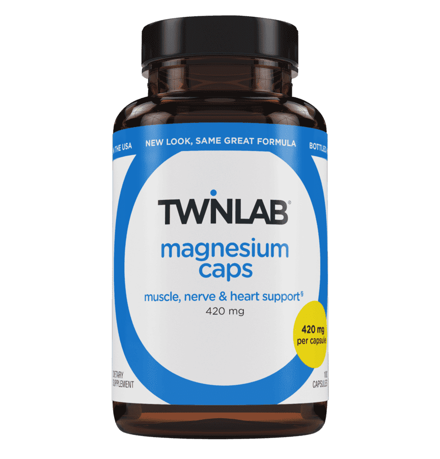 Twinlab Magnesium Caps (Oxide 400 mg) – 100 kapsula