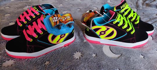 Heelys patike sa točkićima br34, 21cm, šarena