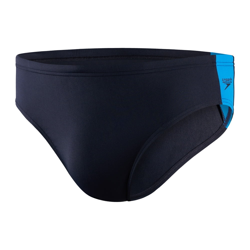 Speedo Kupaće gaće za plivanje – Boom Logo Splice 7cm Briefs (Teget)