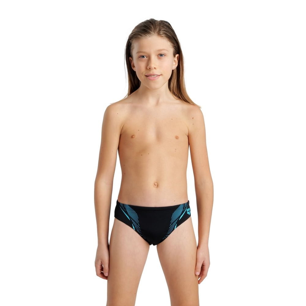 Arena Kupaće gaće za dečake – Swim Briefs Graphic Black