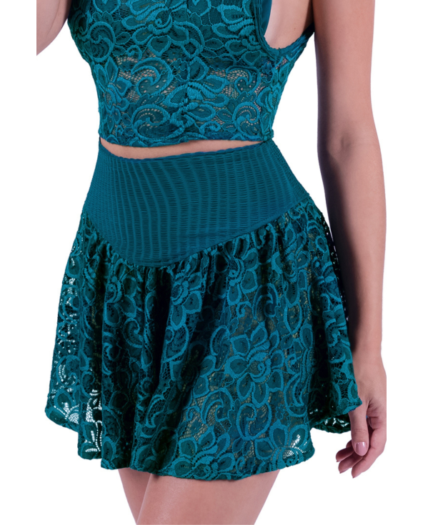 Skirt Lace Teal