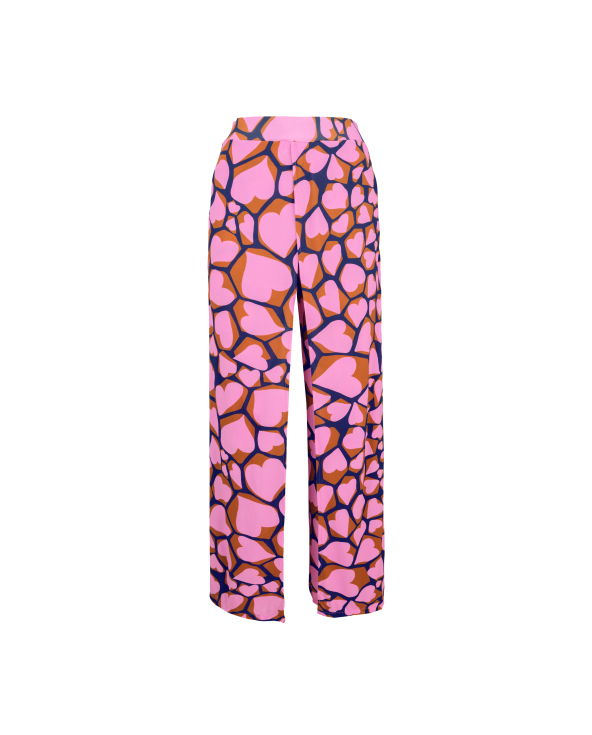 Amore-Pink Wide Pants