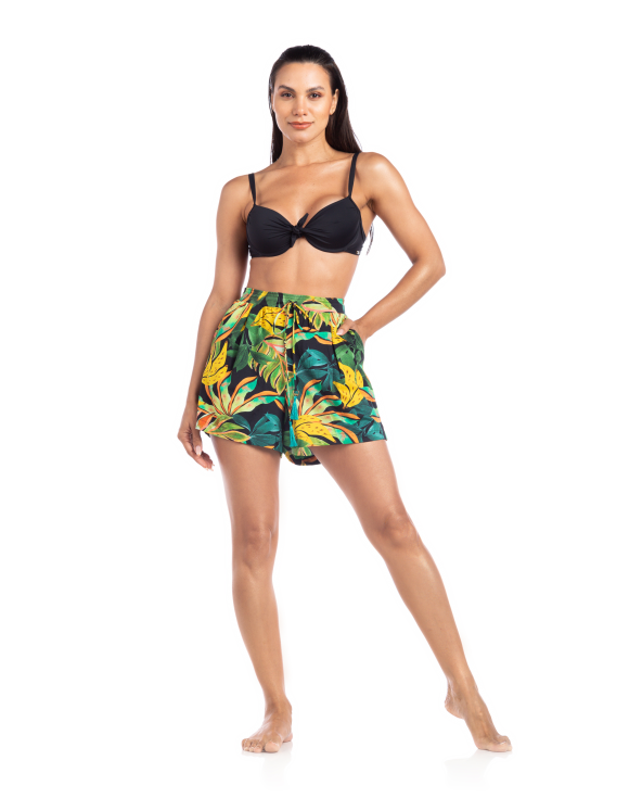 Shorts Tropicool Preto