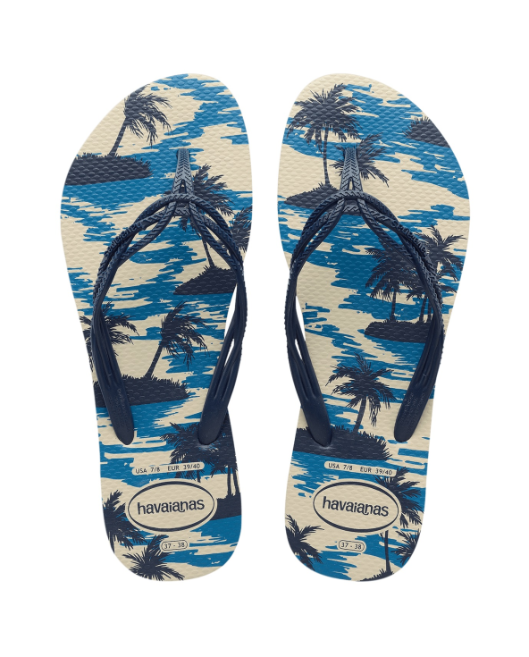 Havaianas Flash Sweet Summer Bege Palha