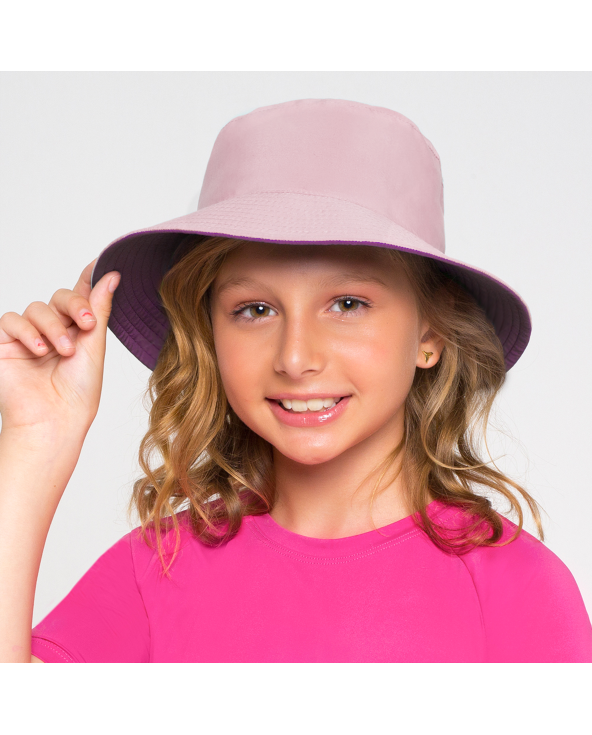 Chapeu California Inf Rosa Bebe Framboesa Upf50+