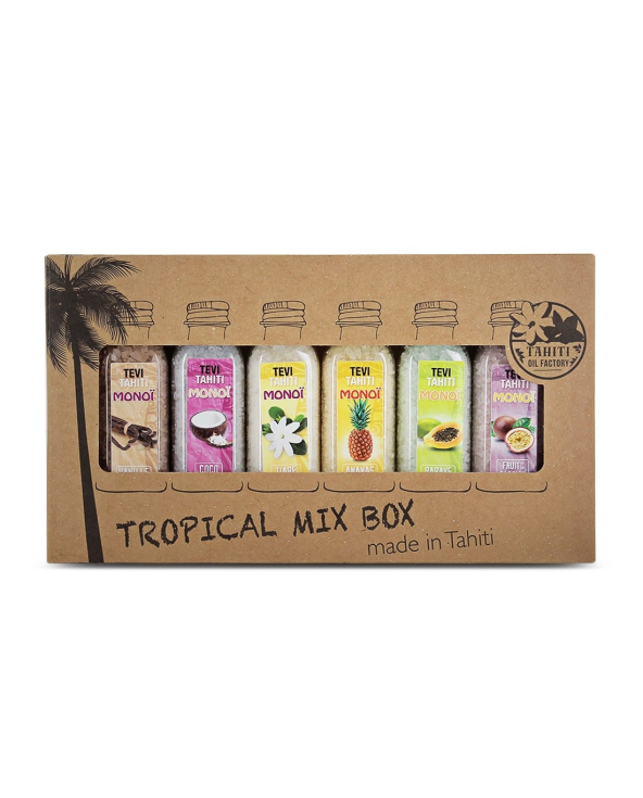 Bath Salt 6X30 Ml Tropical Mix Box