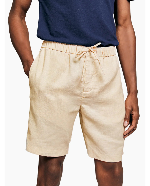 Felipe Linen Shorts Sand