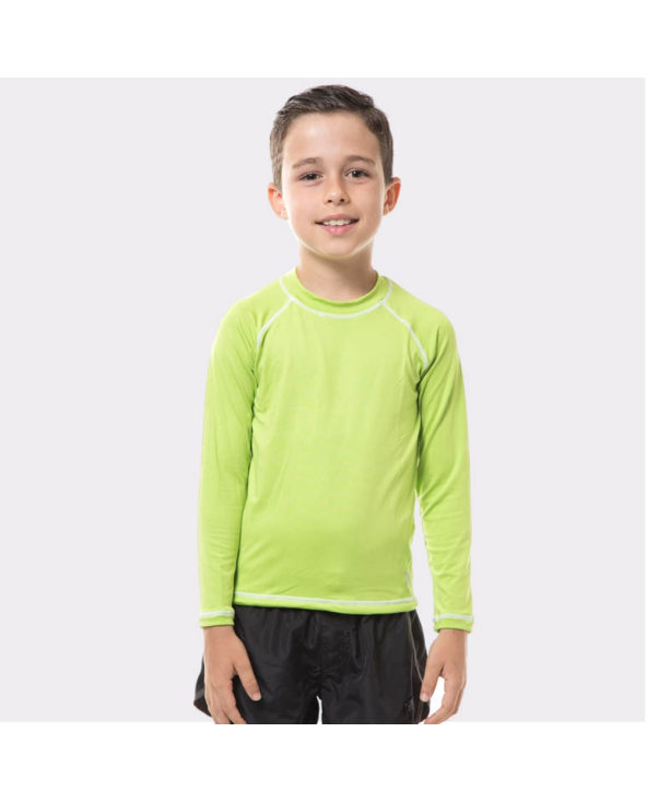 Kids Fpu50+ Uv Colors Long Sleeve T-Shirt Apple Green Uv