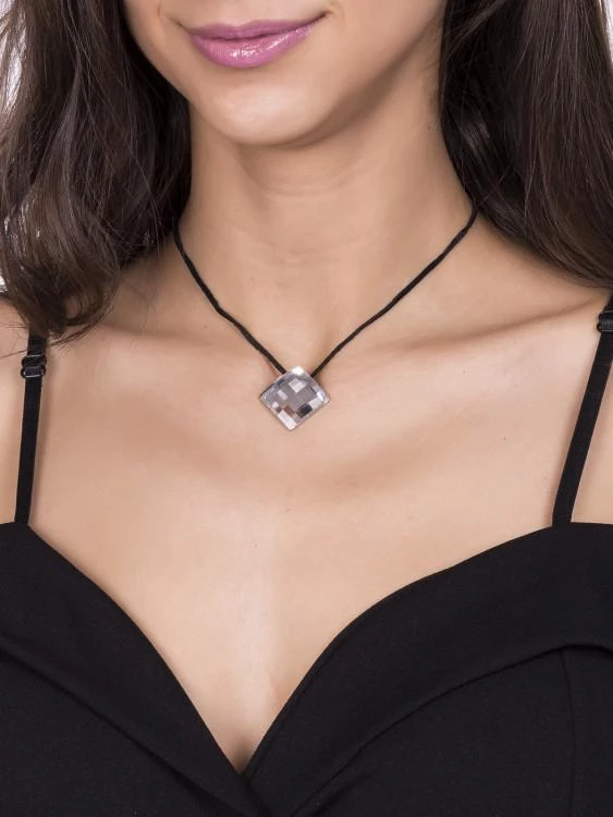 Ženska ogrlica kristalizirana swarovski ogrlicama