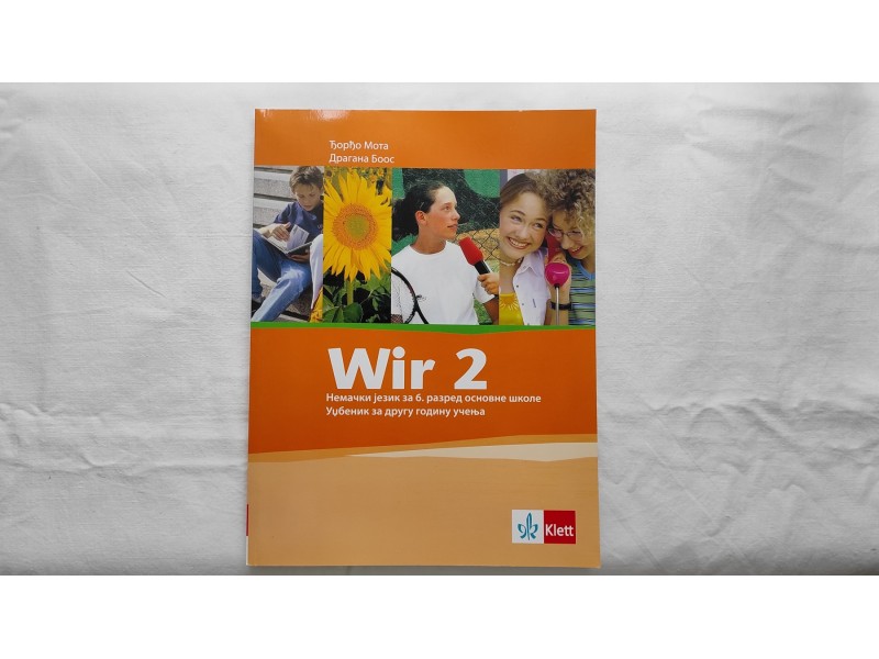 Wir 2 nemacki jezik udžbenik za 6 KLETT