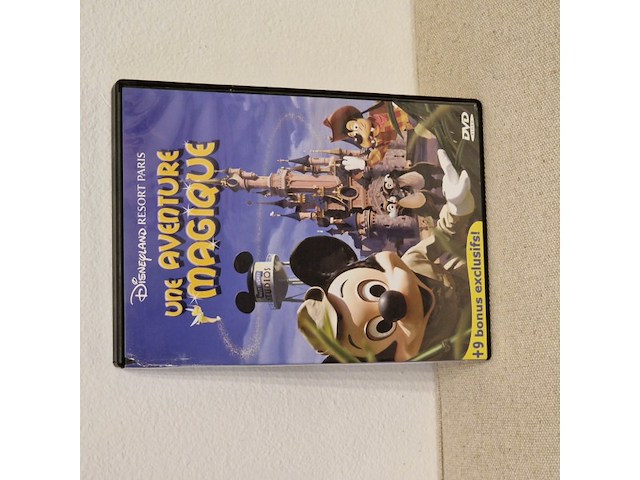 DVD Une Aventure Magique Disneyland Paris
