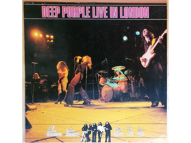 LP DEEP PURPLE - Live In London (1983) Germany, ODLIČNA