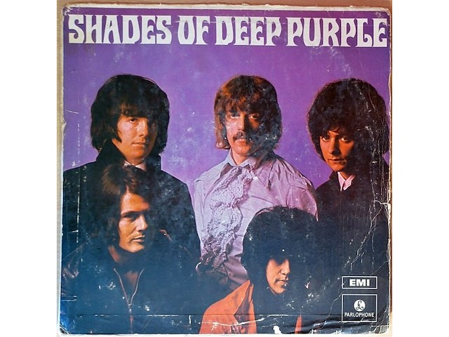 LP DEEP PURPLE - Shades Of Deep Purple (1968) India VG-