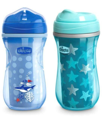 Chicco čaša za devojčice 14m+ Active Cup 266 ml Plava - A049963