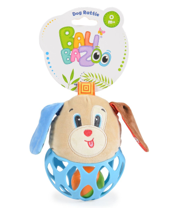 Bali Bazoo plišana igračka za bebe Dog Rattle BZ80851