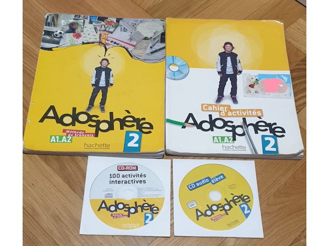 ADOSPHERE 2 komplet sa 2 cd-a FRANCUSKI jezik