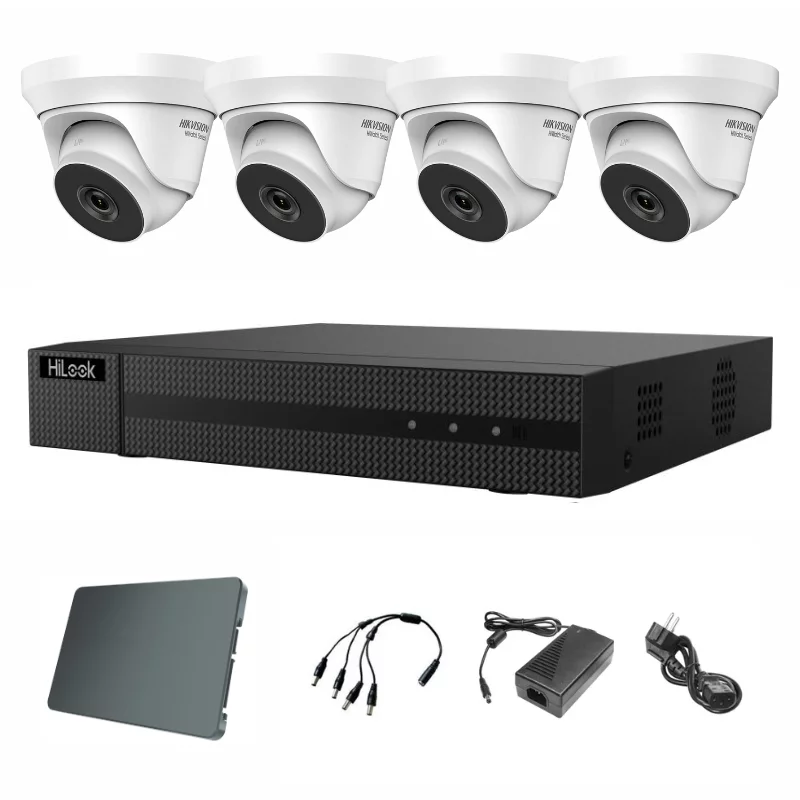 HikVision komplet 4 dome kamere 5Mpix
HikVision komplet 4 dome kamere 5Mpix