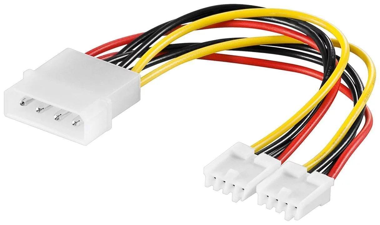 Adapter Molex 5.25 - 2 x 3.5
Adapter Molex 5.25 - 2 x 3.5