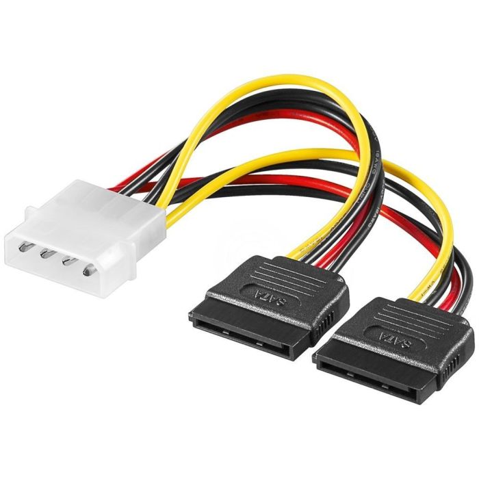 Adapter Molex - S-ATA, 4P/2xS