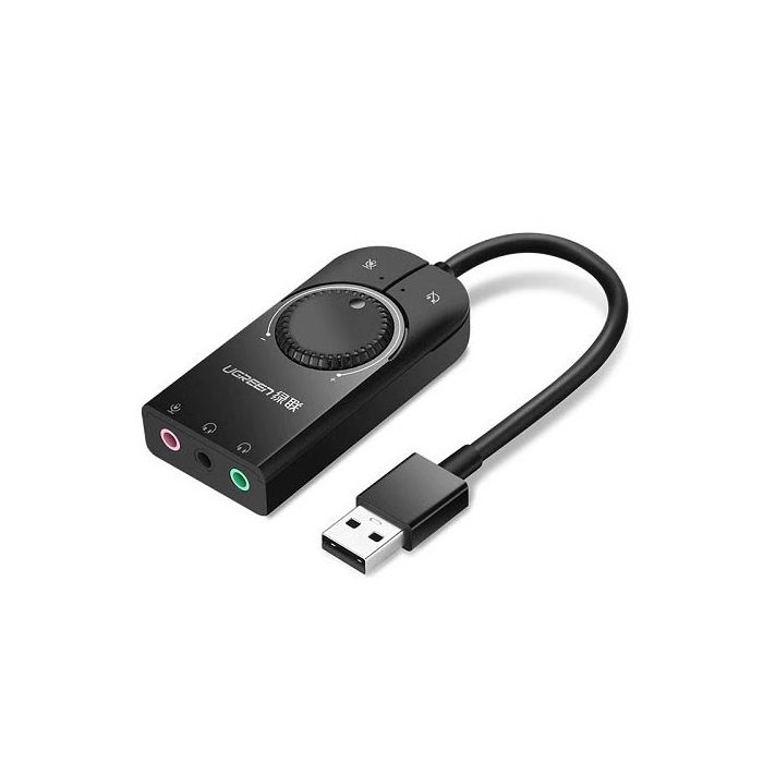 Eksterni stereo zvučni adapter USB - 3.5mm CM129 Ugreen
Eksterni stereo zvučni adapter USB - 3.5mm CM129 Ugreen