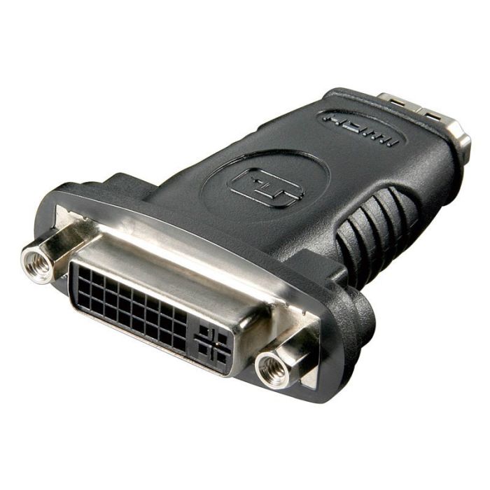Adapter DVI-D f - HDMI f
Adapter DVI-D f - HDMI f