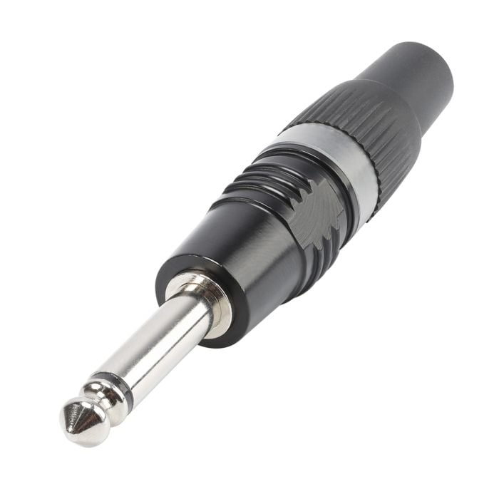 Konektor banana 6.3mm mono muški Hicon HI-J63MP-B
Konektor banana 6.3mm mono muški Hicon HI-J63MP-B