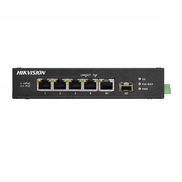 HikVision DS-3T0306HP-E/HS 4-portni PoE switch sa SFP optičkim portom
HikVision DS-3T0306HP-E/HS 4-portni PoE switch sa SFP optičkim portom