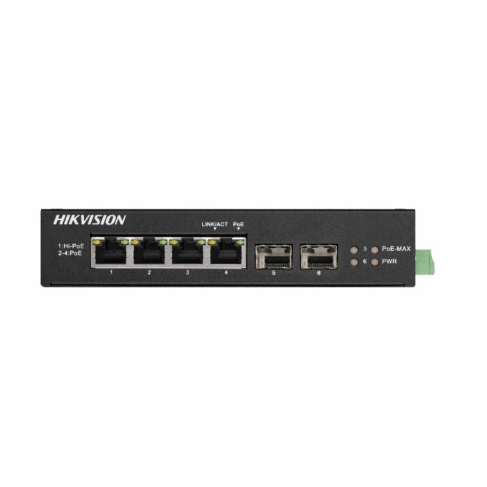 HikVision DS-3T0506HP-E/HS 4-portni PoE switch + 2x SFP
HikVision DS-3T0506HP-E/HS 4-portni PoE switch + 2x SFP
