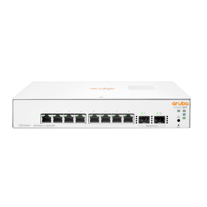 Aruba Instant On 1930 8-portni gigabitni switch + 2 SFP porta
Aruba Instant On 1930 8-portni gigabitni switch + 2 SFP porta