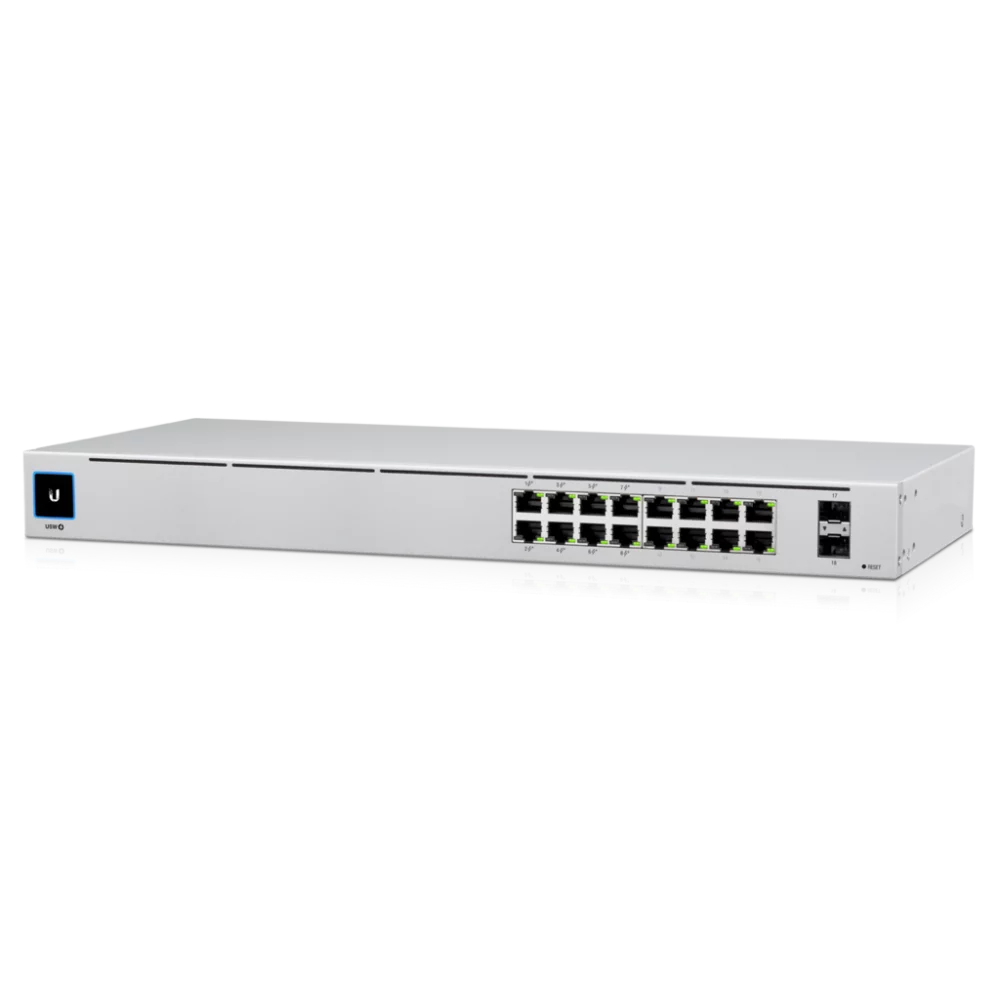 Ubiquti USW-16-POE-EU 16-portni 42W PoE switch
Ubiquti USW-16-POE-EU 16-portni 42W PoE switch
