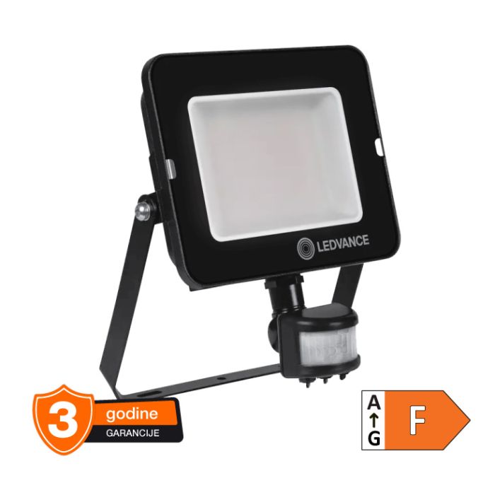 LEDVANCE LED reflektor sa PIR senzorom 50W 3000K
LEDVANCE LED reflektor sa PIR senzorom 50W 3000K