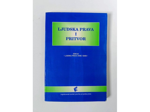 LJUDSKA PRAVA I PRITVOR