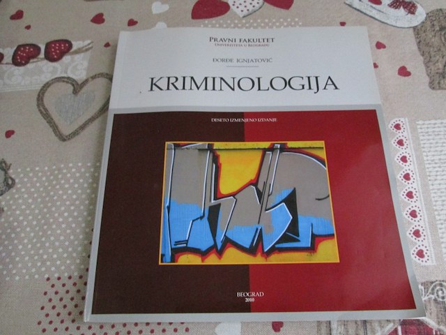 KRIMINOLOGIJA - Đorđe Ignjatović