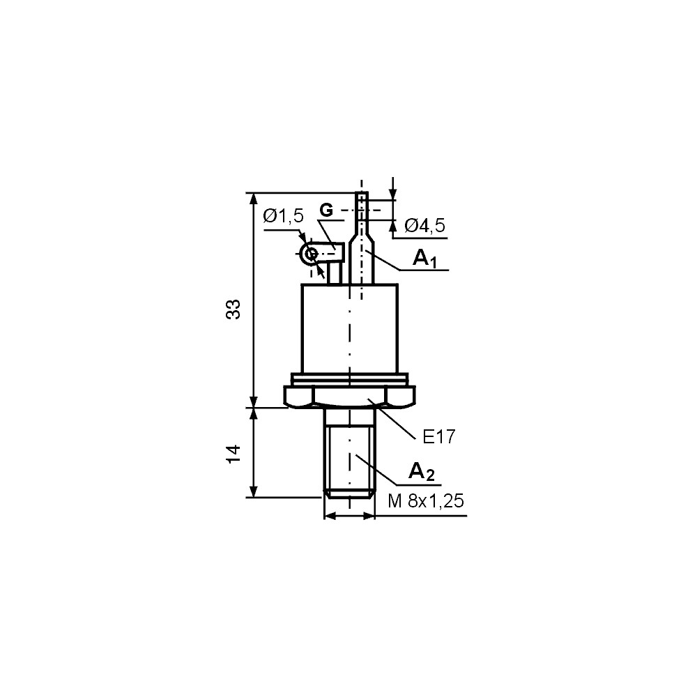 Triak 50A 900V M8