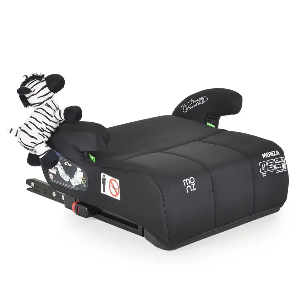 Moni Monza buster auto sedište za decu Isofix 125-150-Black